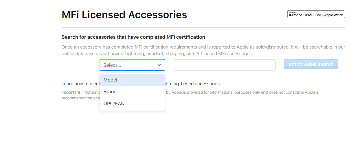Apple MFI Certified List - iPhone Charger Cable Manufacturer